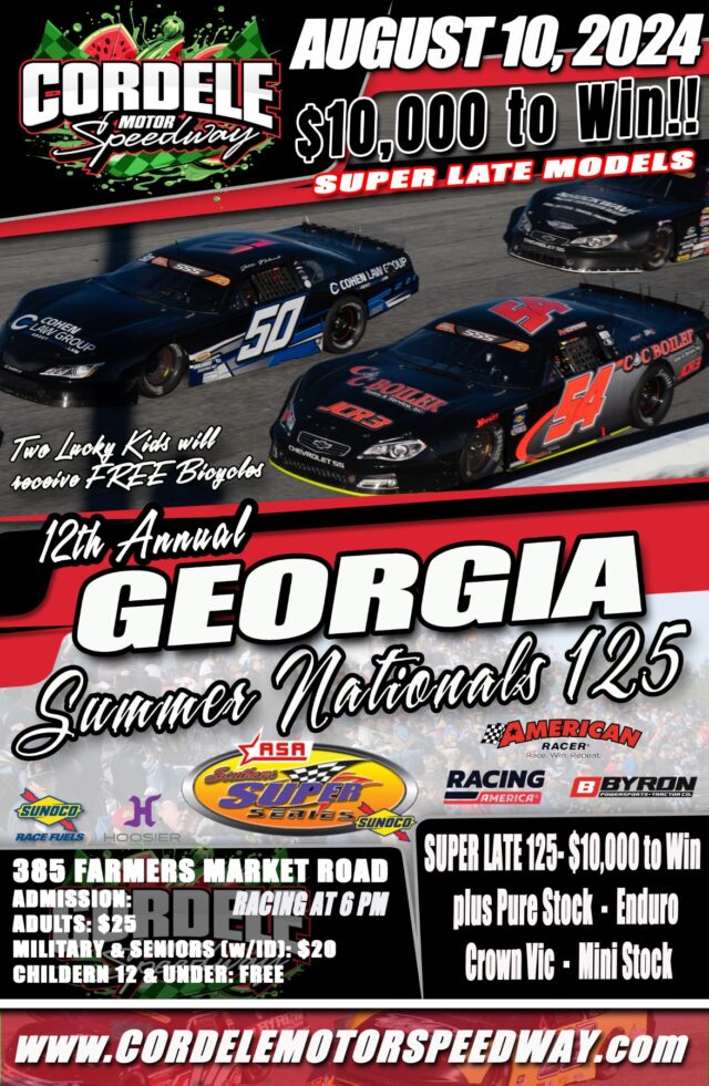 12th Annual GA Summer Nationals - Cordele Motor Speedway