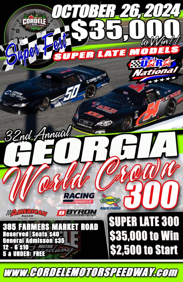 32nd Annual World Crown 300 - Cordele Motor Speedway