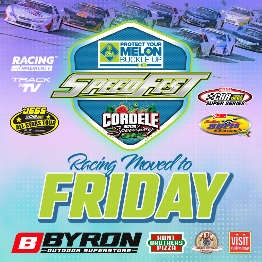 Speed Fest (SSS & CRA Sanctioned) - Cordele Motor Speedway